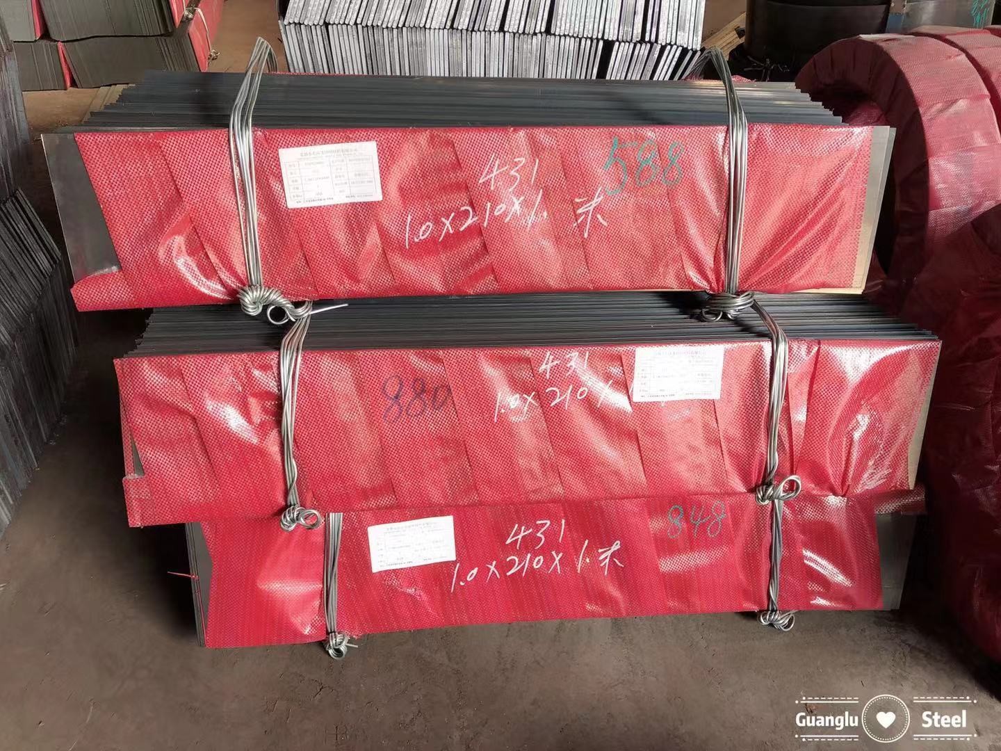 ASTM A176 AISI 431 UNS S43100 صفائح وشرائط الفولاذ المقاوم للصدأ ...